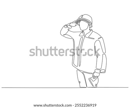 Soldier Saluting Drawing | Free download on ClipArtMag