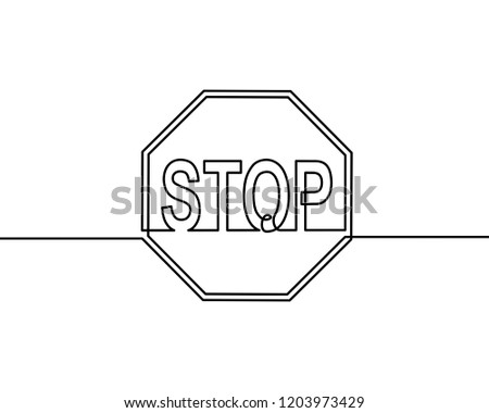 Stop Sign Drawing | Free download on ClipArtMag