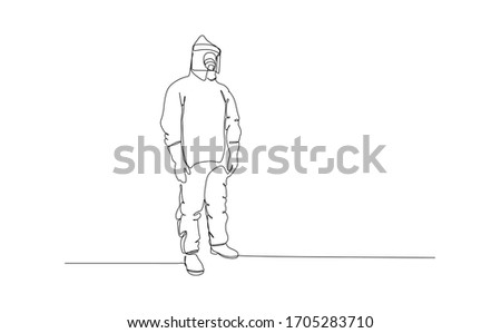 Hazmat Suit Drawing | Free download on ClipArtMag