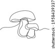 28,261 Mushroom Line Art Stock Vectors and Vector Art | Shutterstock