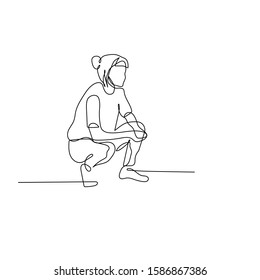 16,305 Woman crouching Images, Stock Photos & Vectors | Shutterstock