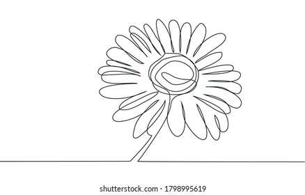 1,354 Daisy single line drawing Images, Stock Photos & Vectors ...