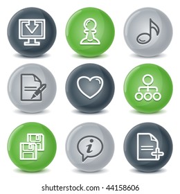 Contour Icons Set 10 Stock Vector (Royalty Free) 44158606 | Shutterstock