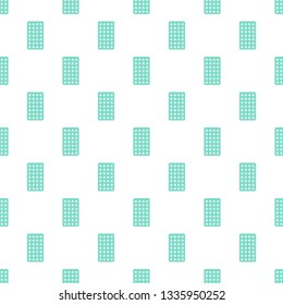 Contraceptive Pills Pack Pattern Seamless Vector Stock Vector (Royalty ...