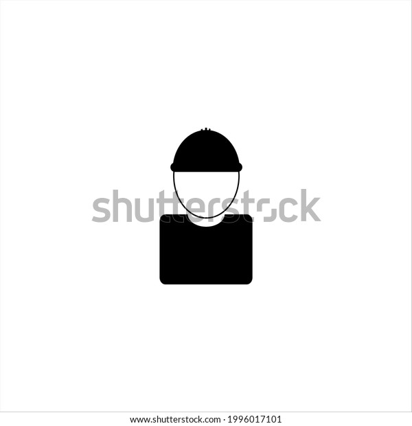 Contraction Officer Symbol Icon Vector Shape Stock Vector (Royalty Free ...