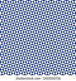 Contrasting Isosceles Triangles Square Tile Seamless Stock Vector ...