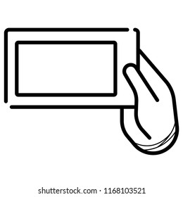 Control Different Devices Tablets Smartphones Icon Stock Vector ...