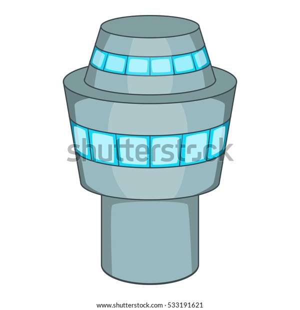 Control Tower Icon Cartoon Illustration Control 스톡 벡터(로열티 프리) 533191621 ...