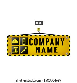 Contruction Rigging Logo Design Company Vector Stock Vector (Royalty ...