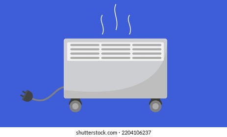 Convector Heater Illustration Vector Cartoon Stock Vector (Royalty Free ...