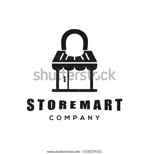 Convenience Store Supermarket Logo Vector Template Stock Vector ...