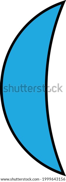 Converging Meniscus Concavo Convex Lenses Stock Vector (Royalty Free ...