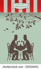 306 Conversation tea silhouette Images, Stock Photos & Vectors ...