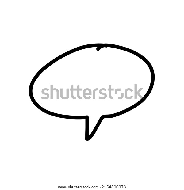 Conversations Comments Symbols White Background Stock Vector (Royalty ...