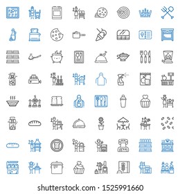 Cook Icons Set Collection Cook Mixed Stock Vector (Royalty Free ...