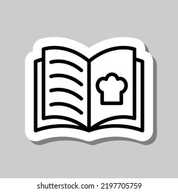 Cookbook Logo Simple Icon Vector Flat Stock Vector (Royalty Free ...