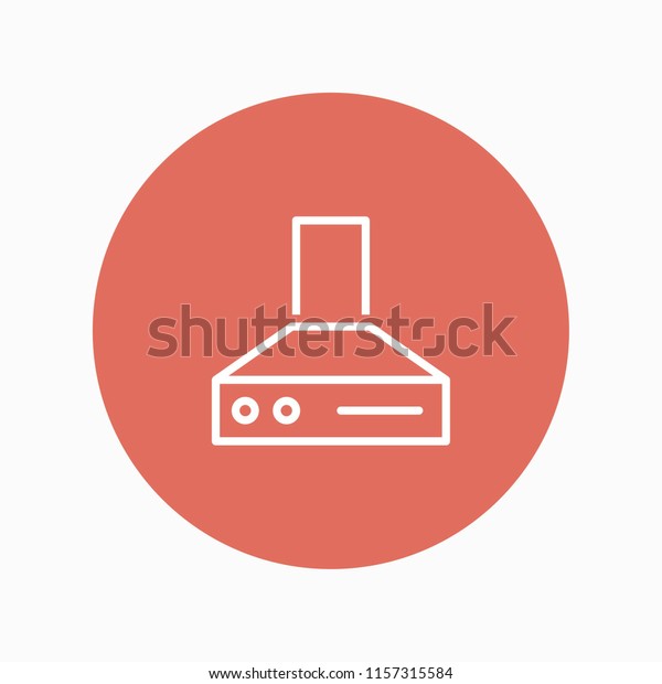 Cooker Hood Icon Vector Stock Vector (Royalty Free) 1157315584 ...