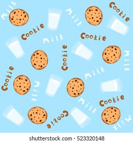 12,398 Milk and cookies pattern Images, Stock Photos & Vectors ...