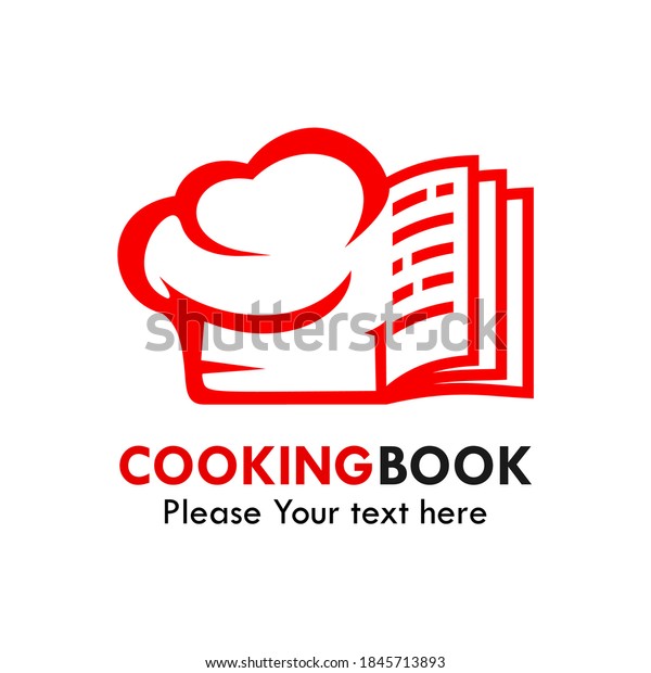 Cooking Book Toque Logo Template Illustration Stock Vector (Royalty ...