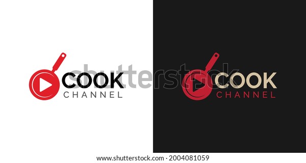 Cooking Channel Logo Design Template Stock Vector (Royalty Free ...