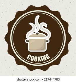 Cooking Graphic Design Vector Illustration Stock Vector (Royalty Free ...