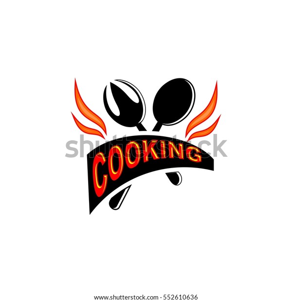 Cooking Logo Design Vector Illustration Stock Vector (Royalty Free ...