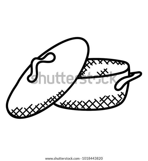 Cooking Pot Open Lid Doodle Icon Stock Vector (Royalty Free) 1018443820 ...