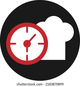 Cooking Time Illustration Vector On White Stock Vector (Royalty Free ...