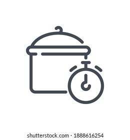 Vector Illustration Food Preparation Time Oven 库存矢量图（免版税）1240318957 ...