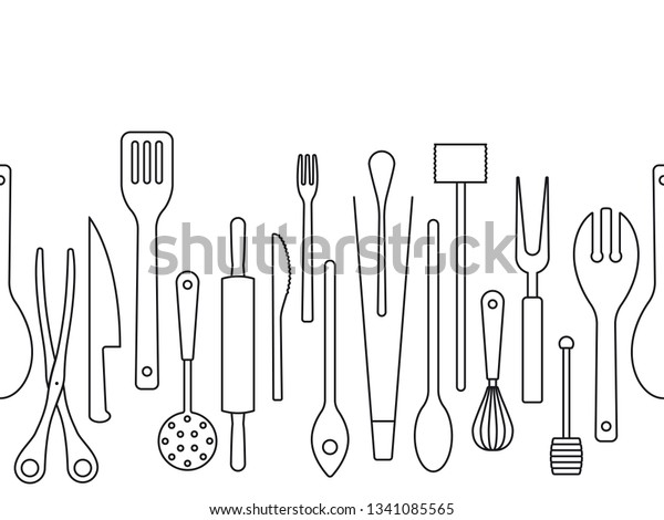 53,717 Cooking utensils outline 이미지, 스톡 사진 및 벡터 | Shutterstock