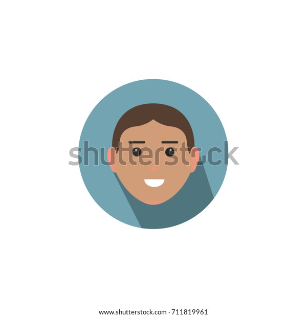 Cool Boy Avatar Modern Flat Design Stock Vector (Royalty Free ...