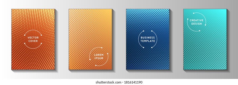 Cool Dot Screen Tone Gradation Cover Stock Vector (Royalty Free) 1816141190 | Shutterstock