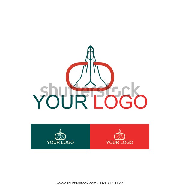 Cool Elegant Modern Dojo Logos Stock Vector (Royalty Free) 1413030722 ...