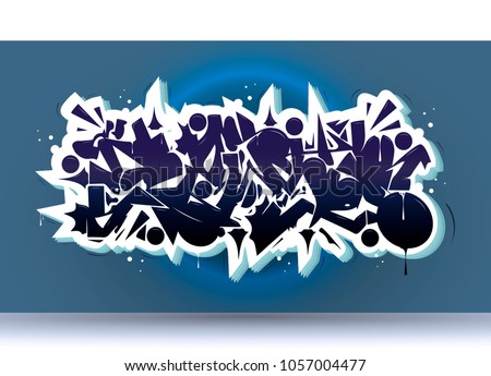 Wildstyle Graffiti Drawing | Free download on ClipArtMag