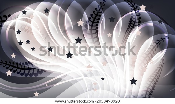 Cool Monochrome Wallpaper Stars Overlapping Abstract Stock Vector ...