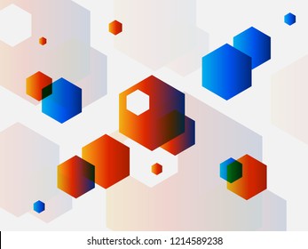 Cool Polygon Shapes Background Vector Illustration Stock Vector ...