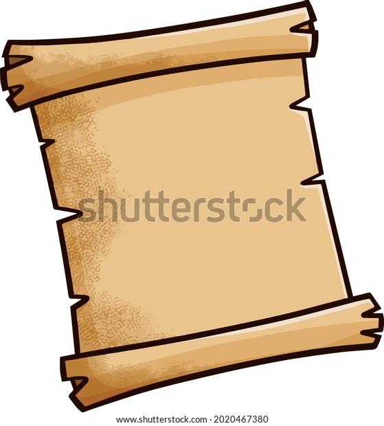 Cool Portrait Vintage Scroll Opening Stock Vector (Royalty Free ...