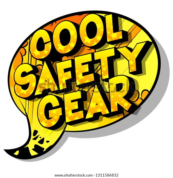 Cool Safety Gear Vector Illustrated Comic Stock Vector (Royalty Free ...
