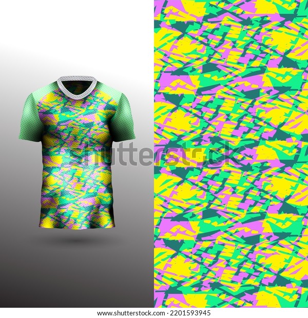 Cool Sports Jersey Design On Abstract Stock Vector (Royalty Free ...