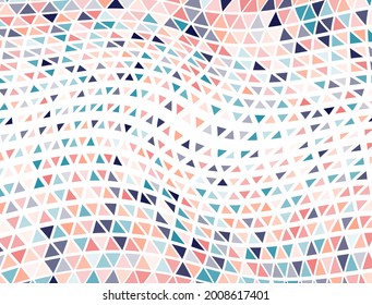 Cool Triangles Halftone Backdrop Fade Triangular Stock Vector (Royalty ...