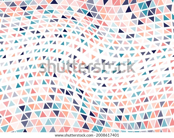 Cool Triangles Halftone Backdrop Fade Triangular Stock Vector (Royalty ...