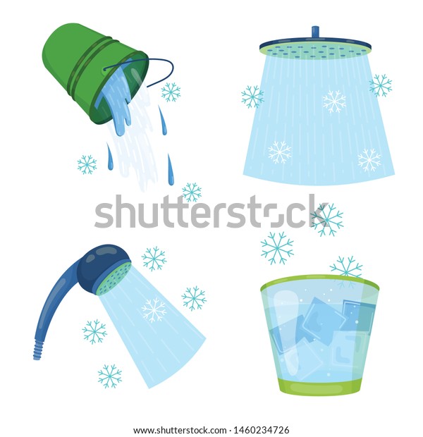 Cooling Things Summer Summer Chill Concept Stock Vector (Royalty Free ...