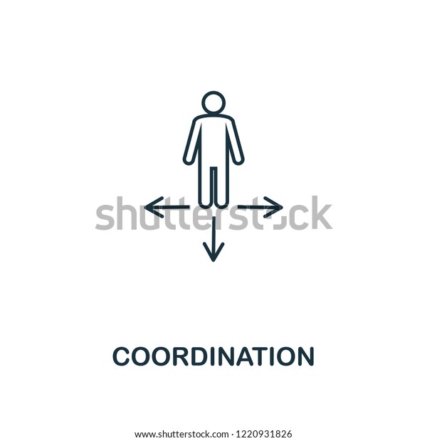Coordination Outline Icon Premium Style Design Stock Vector (Royalty Free) 1220931826 | Shutterstock