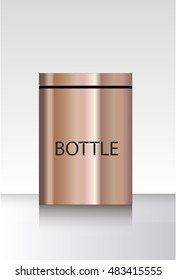 Copper Can Stock Vector (Royalty Free) 483415555 | Shutterstock