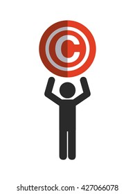 Copyright Concept Design Stock Vector (Royalty Free) 427066078 ...