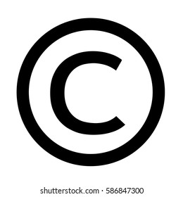 Copyright Symbol Copyright Logo Icon Sign Stock Vector (Royalty Free ...