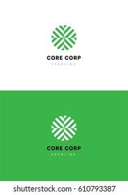 Core Corporation Logo Template Stock Vector (Royalty Free) 610793387 ...