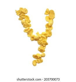 Corn Flakes Letter: เวกเตอร์สต็อก (ปลอดค่าลิขสิทธิ์) 203700136 ...