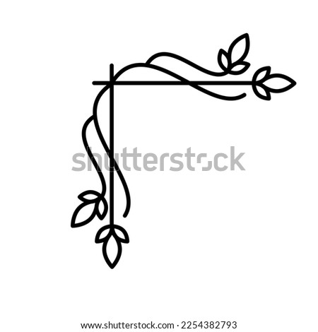 Simple Corner Border Design Clipart | Free download on ClipArtMag