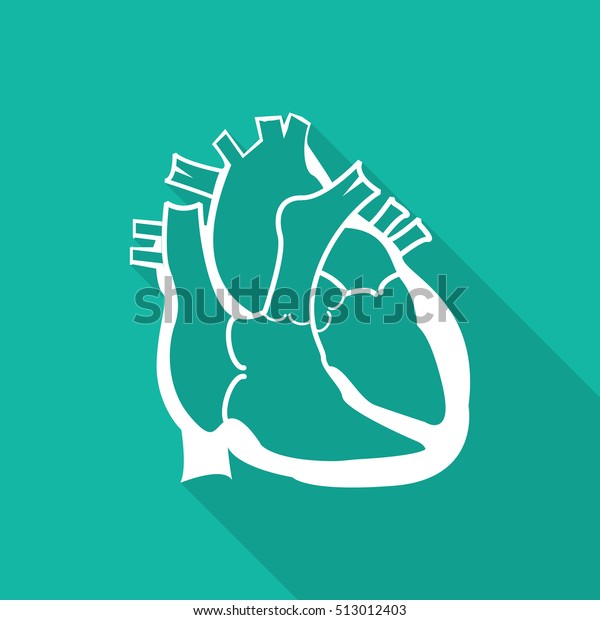 Coronary Heart Disease Symbol Ischemic Heart: vector de stock (libre de ...